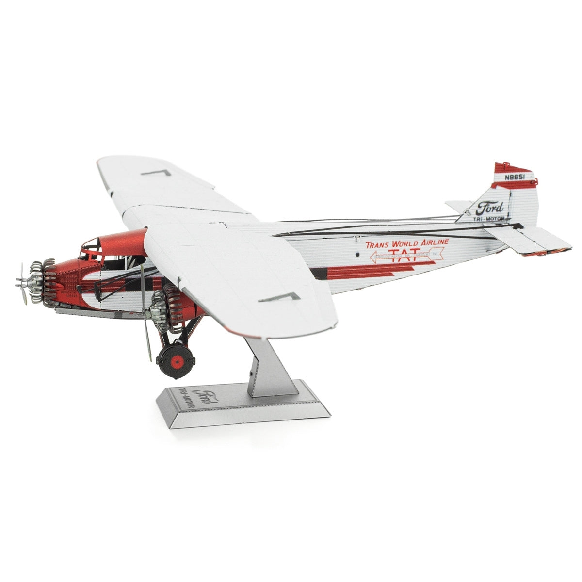 Ford Trimotor 3-Sheet Steel Model Kit – Hiller Aviation Museum